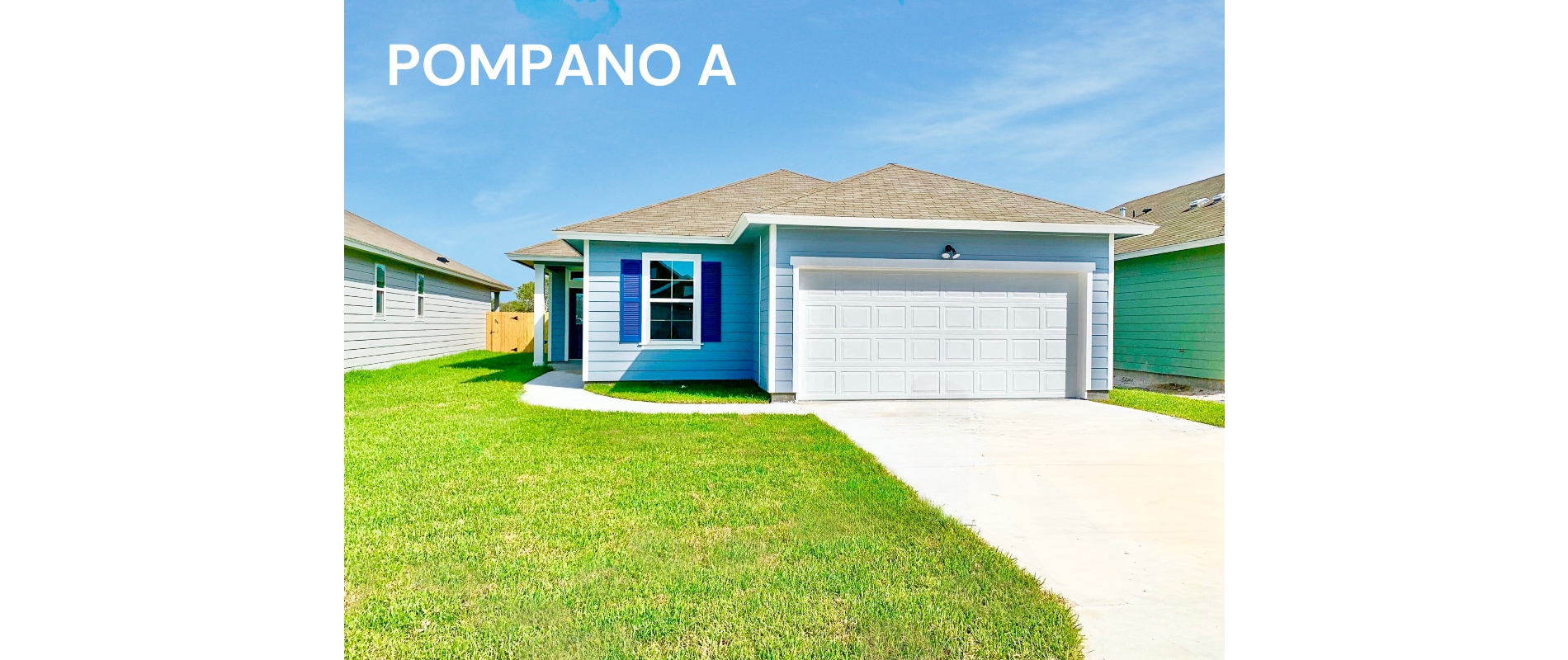 Floor Plans | Pompano | Corpus Christi Home Builder