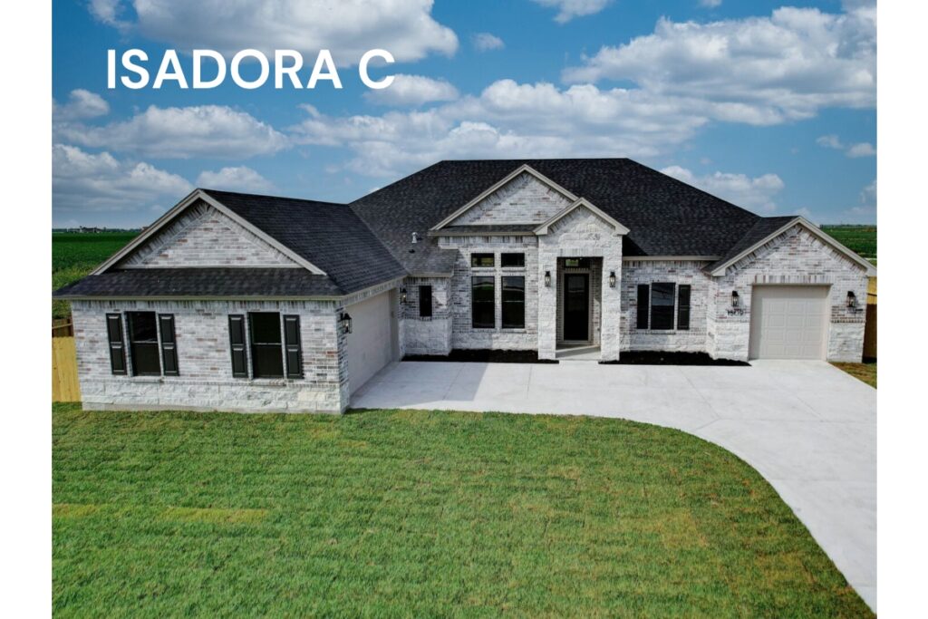 Floor Plans | Isadora | Corpus Christi Home Builder | Hogan Homes